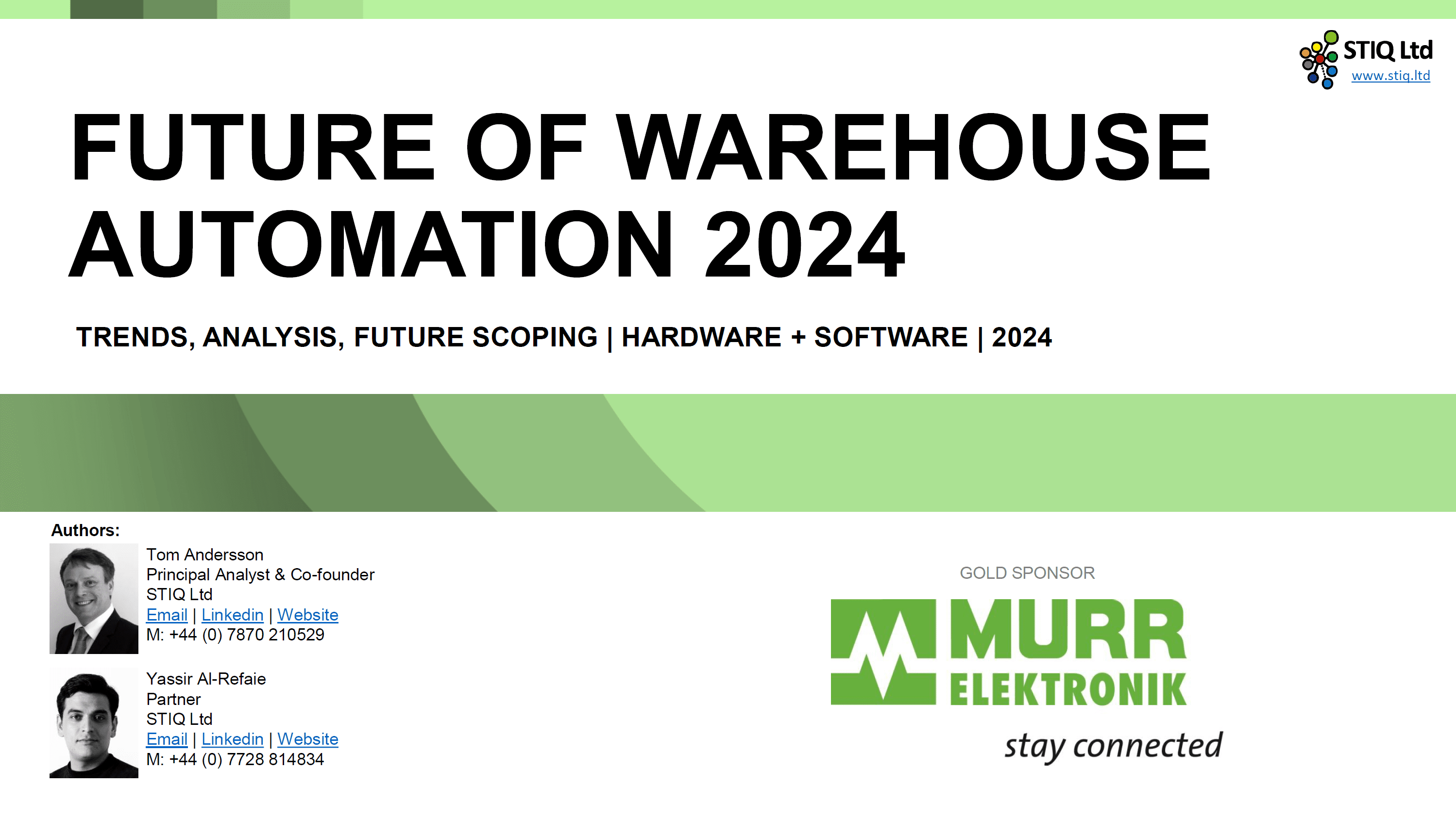 Mini Report: Future of Warehouse Automation 2024